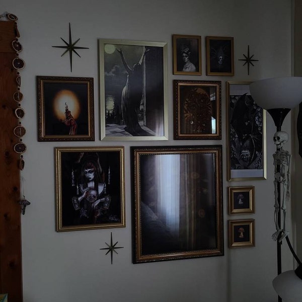 Art Deco Star | Mid Century Star Decor | 3D Printed Decorations - Etsy