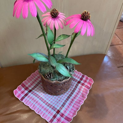 Cone Flower Paper Flower Templates Video Tutorial Instant Download SVG ...