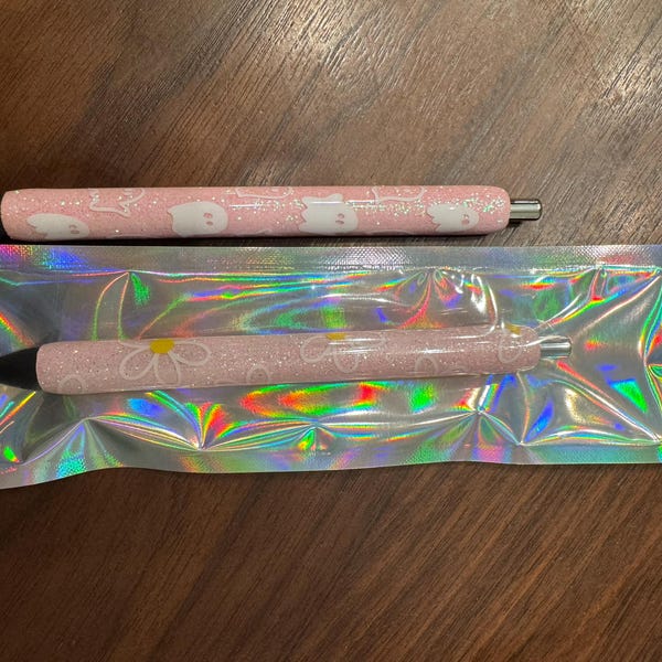 RTS ~ Ready to Ship ~ Glitter Pen ~ Ink Joy Pen ~ Pink ~ Daisy ...
