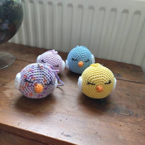 Crochet Pattern Amigurumi, Patterns Bird, Pdf Pattern Baby, Crocheted ...