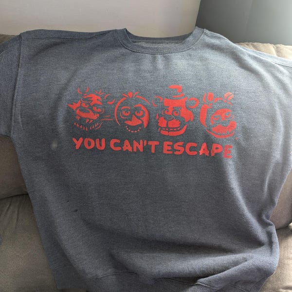 FNAF Svg, 5NAF SVG, You Can't Escape Svg, Cut Files for Cricut and ...