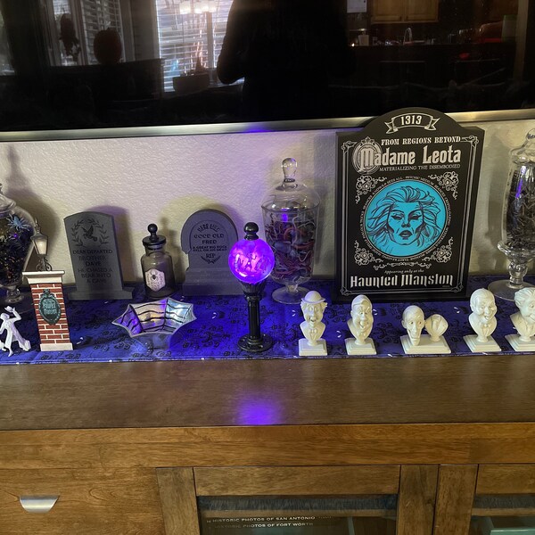 Haunted Mansion Ornaments Set of 4 Haunted Mansion Gift Haunted Mansion ...