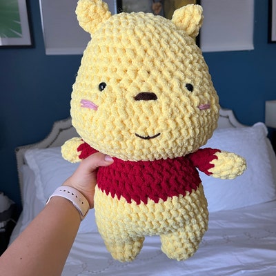Chunky Pooh Crochet Pattern. P.O.O.H Amigurumi Crochet Pattern. Pdffile ...
