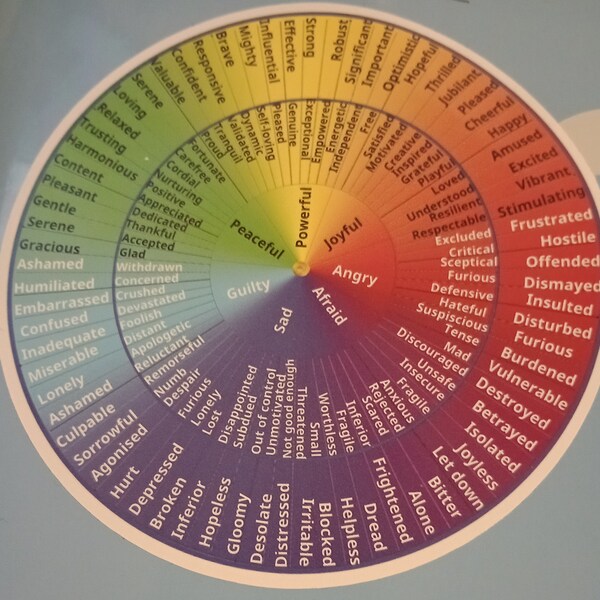 Mental Health Poster, Negative Thoughts, Emotions, Counsellor Tool ...