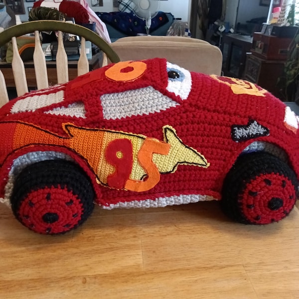 Lightning Mcqueen Crochet Pattern: Amigurumi PDF (english/german/french ...