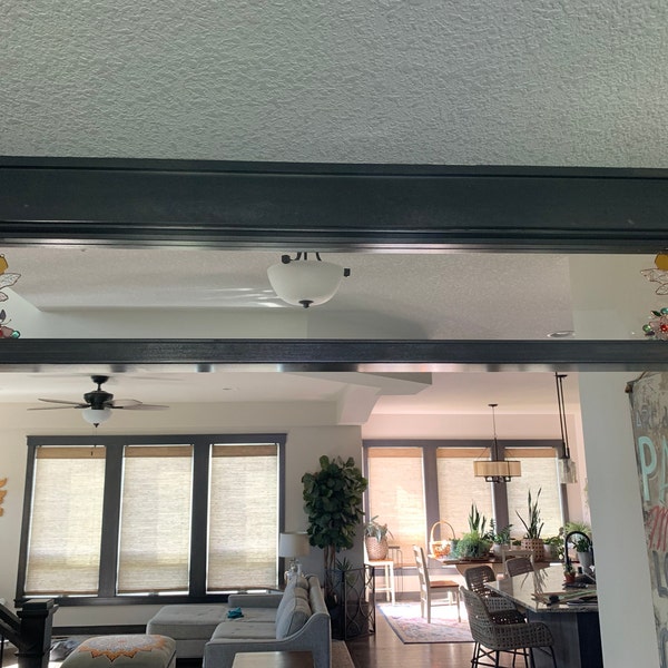 Yellow Suncatcher Honeycomb Stain Glass Home House Decor Panel Spring ...