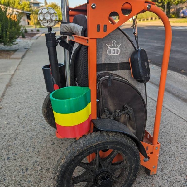 3D Printed Zuca Cart Cup Holder – Disc Golf Cart Upgrade - Etsy