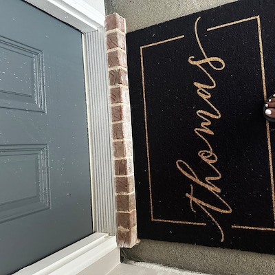 X-LARGE Double Door Doormat, Customized Coir Doormat, Extra Long ...