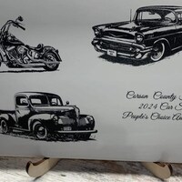 Laser Engrave File Pine Monogram SVG, Lightburn Glowforge Wood Burn ...