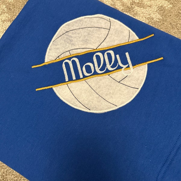 Monogrammed Volleyball Stadium Blanket - Etsy