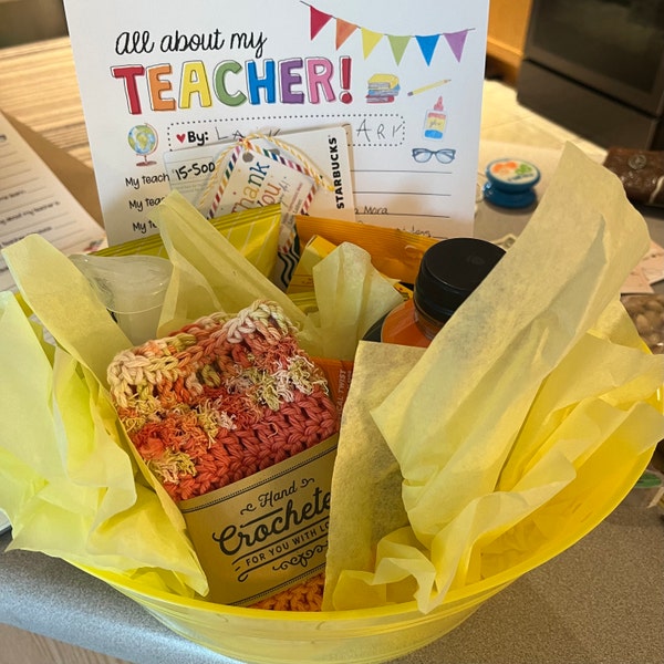 Teacher Appreciation Week Printable Teacher Appreciation Gift Thank You ...