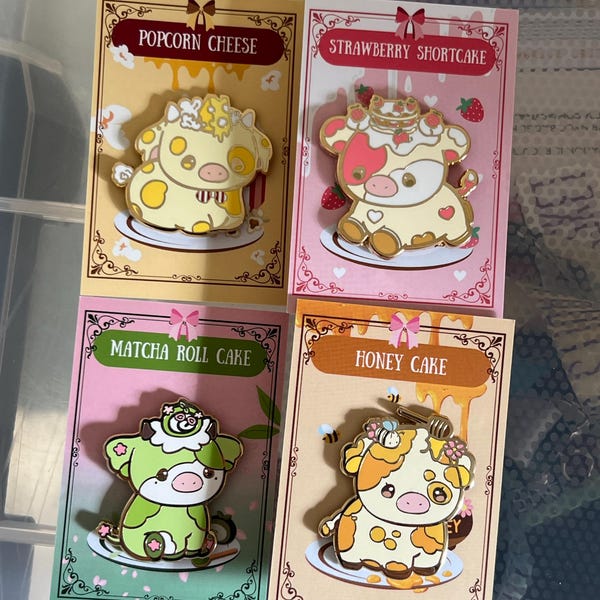 12 Birth Month Cow Stickers, Cute Cow Stickers, Waterproof Water Bottle ...