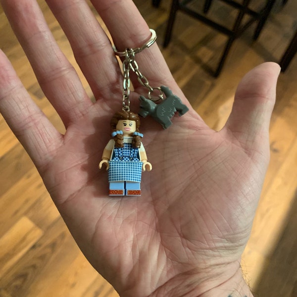 Elsa Lego Minifigure Keychain / Keyring! Disney Princess From Frozen - Etsy