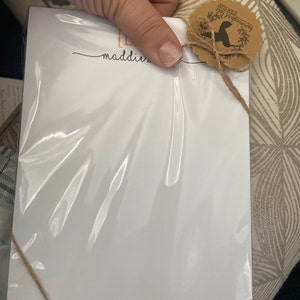 Daily Planner Notepad Personalized Notepad Organization to | Etsy