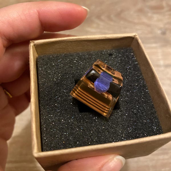 Glowing Fire Artisan Keycap, Fire Demon Anime Keycap, Anime Keycap ...