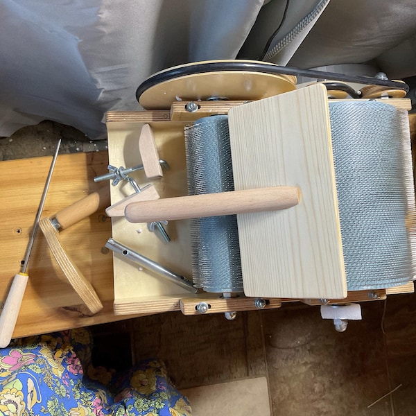 Wool Drum Carding Machine: Fiber Picker With Hand Carder Brushes - Etsy