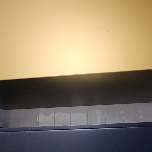 30" Matte Black Square Hood Vent Custom Color 3 Speed Fan With Leds - Etsy