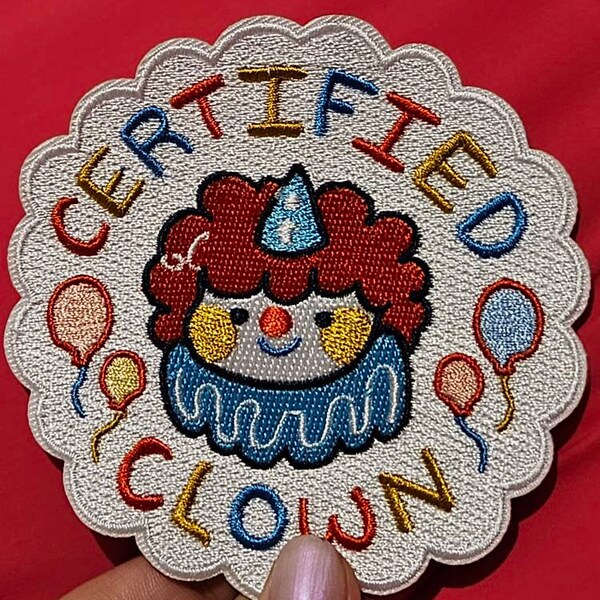 Certified Clown Patch! - Etsy