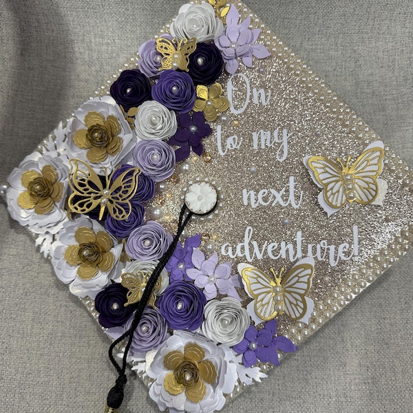 Custom Graduation Cap Topper Personalized Grad Cap Senior Class of Gift ...