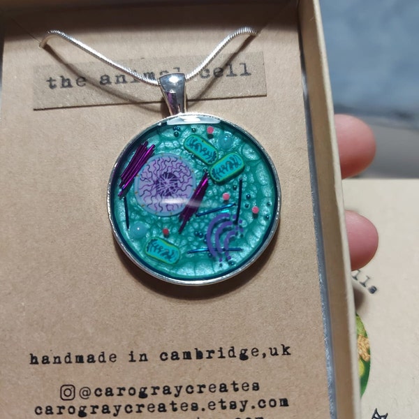 Plant Cell Key Chain Key Ring Cell Biology, Biology Gift, Key Chain ...