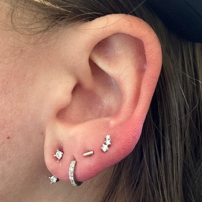 Dainty Everyday Ear Stack Set Gift for Her Bridesmaid Gift - Etsy