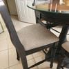 Grey Striped Chenille Upholstery Fabric by the Yard-for Home Decor ...
