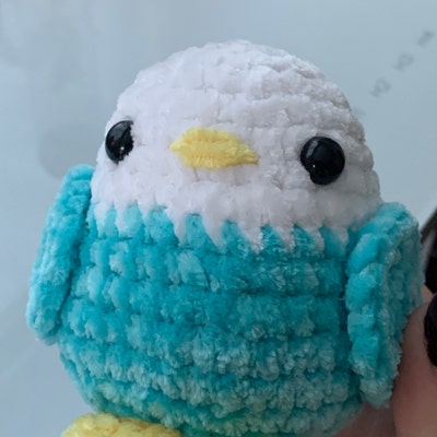 Jumbo Parakeet Stuffed Animal - Etsy