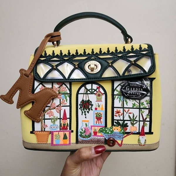 Personalized Monogram Letter Genuine Leather Bag Charm, Custom Handmade ...