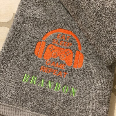 Gamer Logo Machine Embroidery Design, Embroidery Design, Machine ...