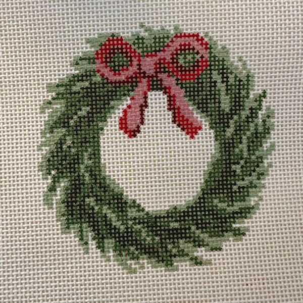 Christmas Tree on Stripes Needlepoint Chart Christmas Tree With ...
