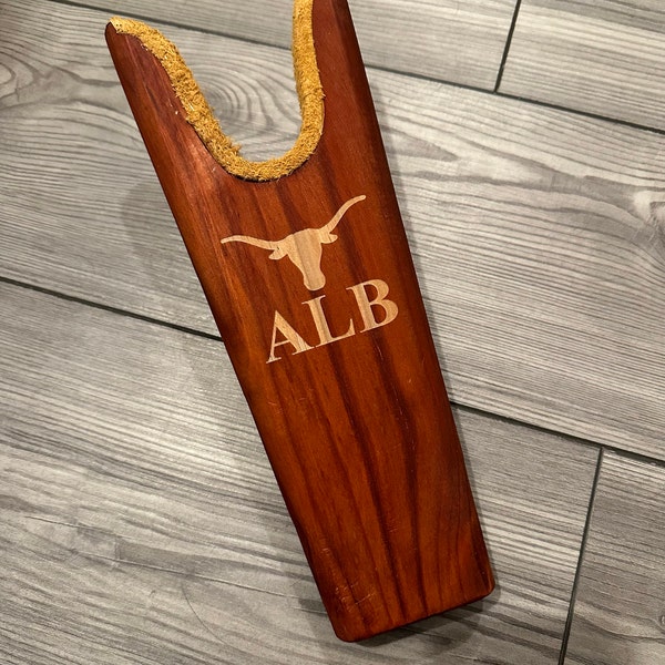 Custom Wooden Boot Jacks| Pine and Leather Boot Jacks| Handmade in ...