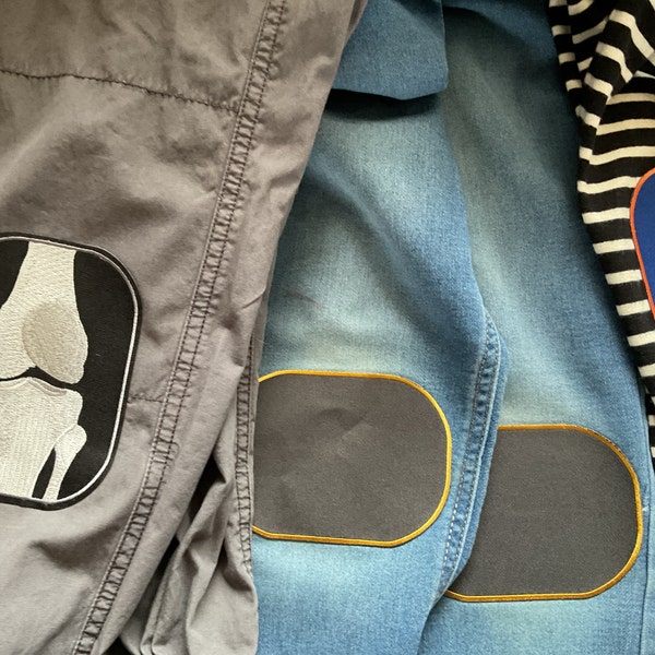 X-ray Knee Patch | Iron-on | Radiology | Broken Bone | Doctor | Ouch ...