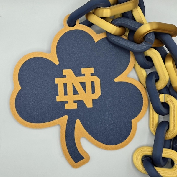 Full Color Custom Fan Chain Giant Logo Necklace Sports Homerun Turnover ...