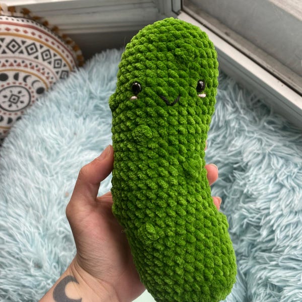 Pickle Cucumber Crochet Pattern! PATTERN ONLY PDF Download Amigurumi ...