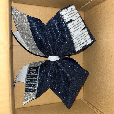 Custom Cheer Bow in Your Team Colors, Great Gameday Cheer Bow ...