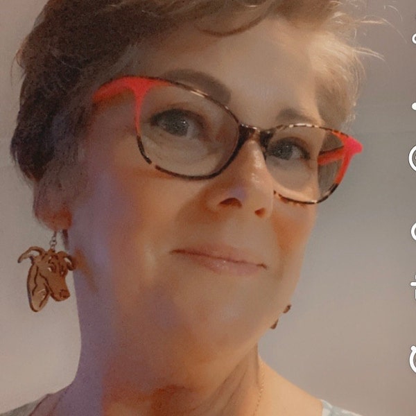 Cavoodle Dog Bamboo Wood Christmas Ornament, Cavapoo Dog Face Tree ...