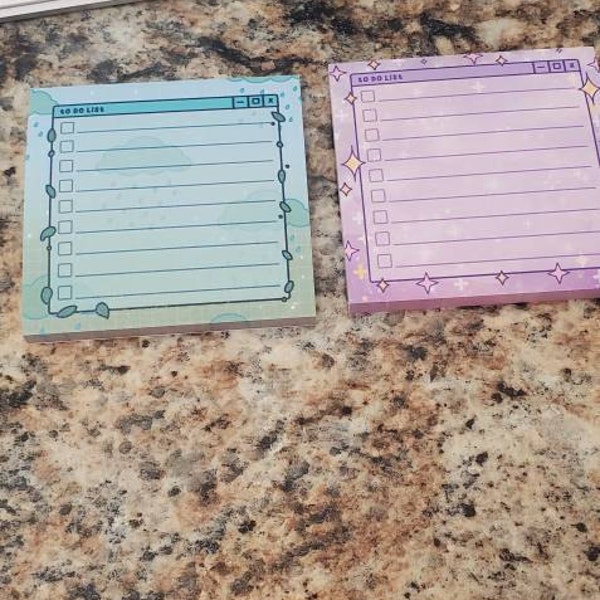 Rainy Day Aesthetic Sticky Note - Etsy