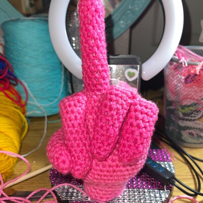 PDF Pattern Download Crochet Middle Finger Up Amigurumi - Etsy UK