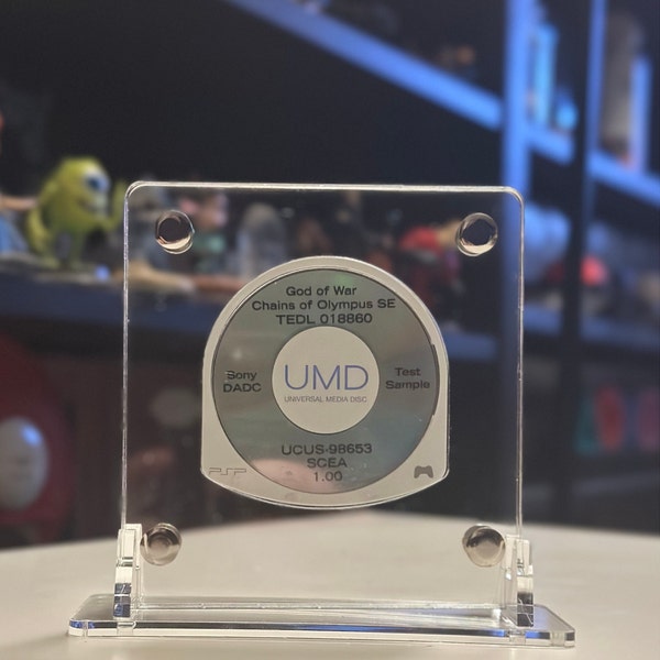 Acrylic Display Stand for Sony PSP UMD Game - Etsy