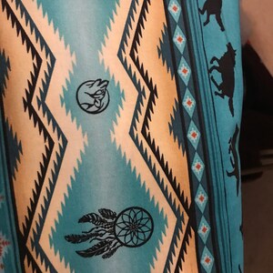 Elizabeth Studios Native Pattern Thunderbird Stripe Terra - Etsy