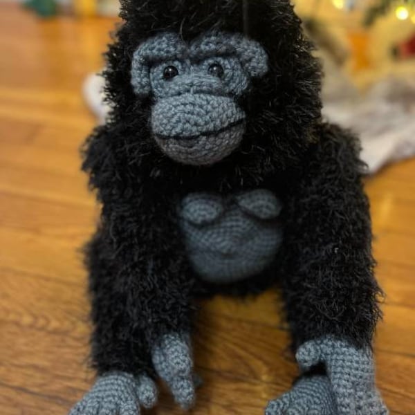 Crochet Pattern - Mayangi and Matondo, Mountain Gorillas - Amigurumi - Etsy