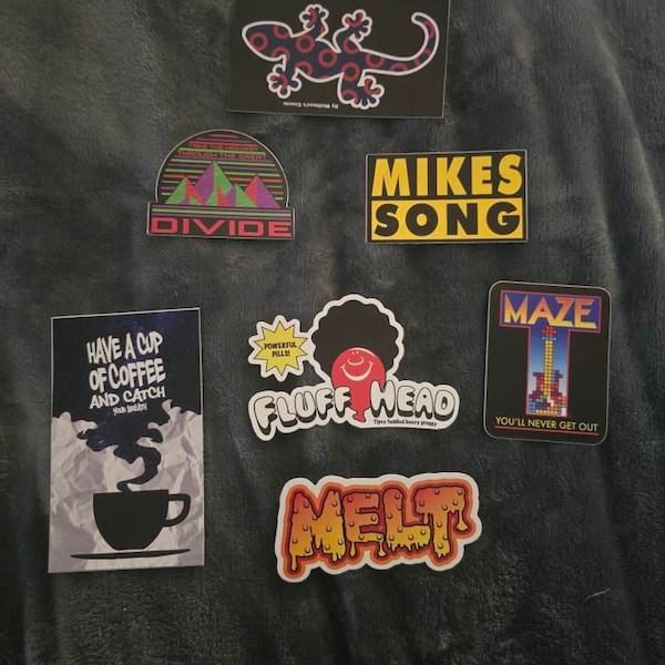 Mini Phish Stickers Packs - Etsy