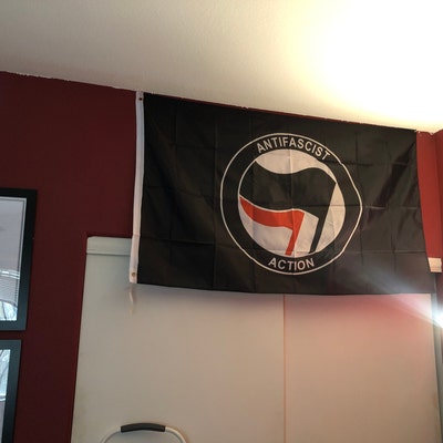 Antifascist Action Flag Banner 2 3x5ft Antifa Anti-nazi Anti-fascism ...