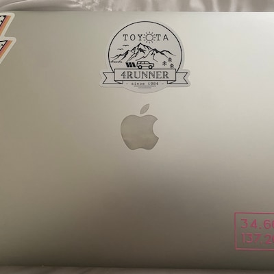 Toyota 2UZ-FE 4.7 Liter V8 Engine Clear Vinyl Sticker/ Decal 4runner ...