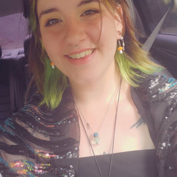 Googly Eyes Trippy Pixie / Trippy Asymmetrical Top and Skirt Set ...