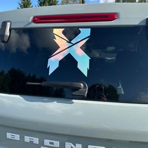 X EDM DJ Car Decal-vinyl Decal Sticker - Etsy