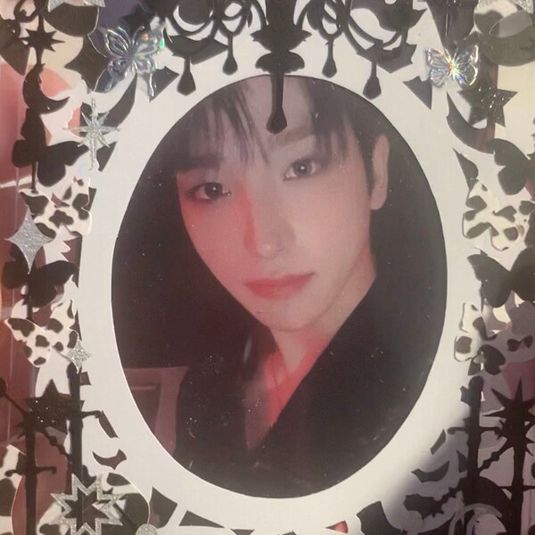 Custom Decorated Toploader, Kpop Photocard Deco, Cute Teddy Flower ...