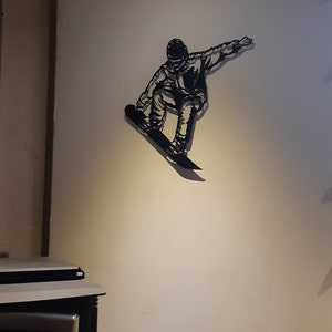 Snowboard Wall Art Metal Wall Decormetal Wall Artski - Etsy