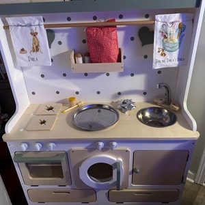 Handmade Wooden Play Kitchen Customizable Special Design - Etsy