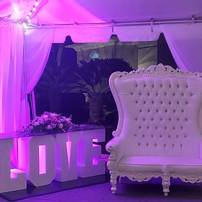 BIG Foam Letters 30 Tall 12 in Depth 4 Letters LOVE Table Base Love ...